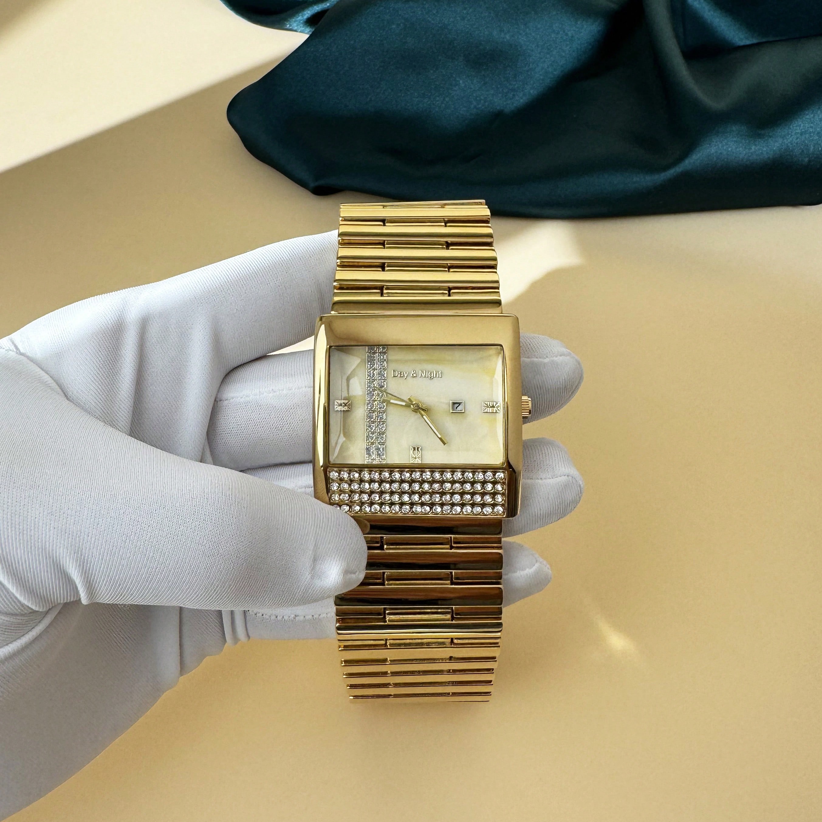 Relojes de cuarzo de moda para mujeres Día y Noche, reloj de pulsera de ...