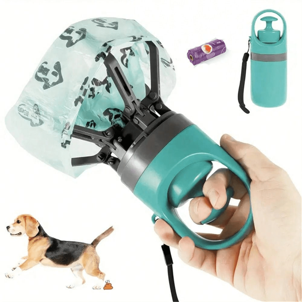 Portable Outdoor Pet Poop Scooper, Feces Scoop Collector Dispenser ...