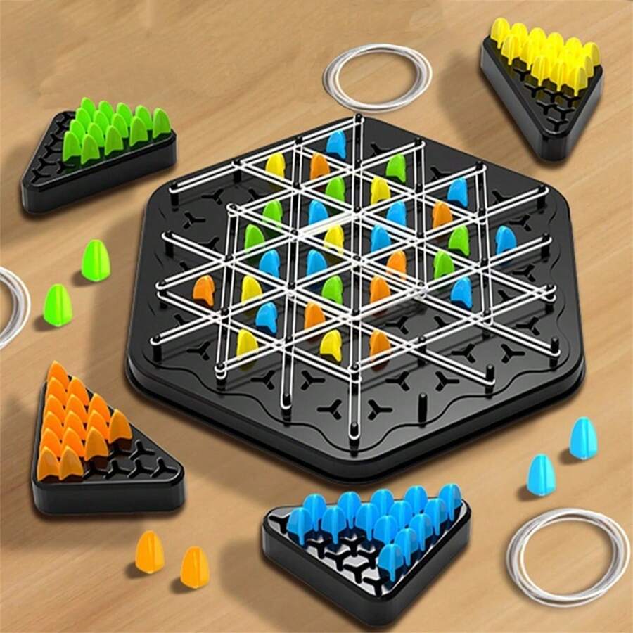 Logic Thinking Development Rope Challenge Desk Game Toy, Interactive ...