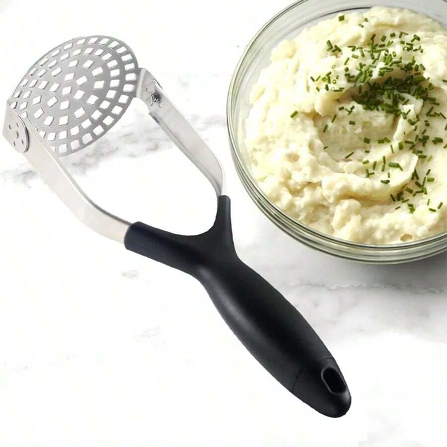 Stainless Steel Potato Masher Foldable Vegetables And Fruit Ricer ...