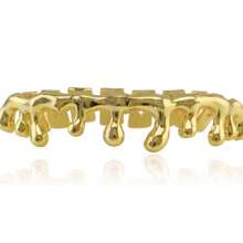 Water Drop Teeth Hip Hop Six Teeth Eight Teeth Braces | SHEIN USA