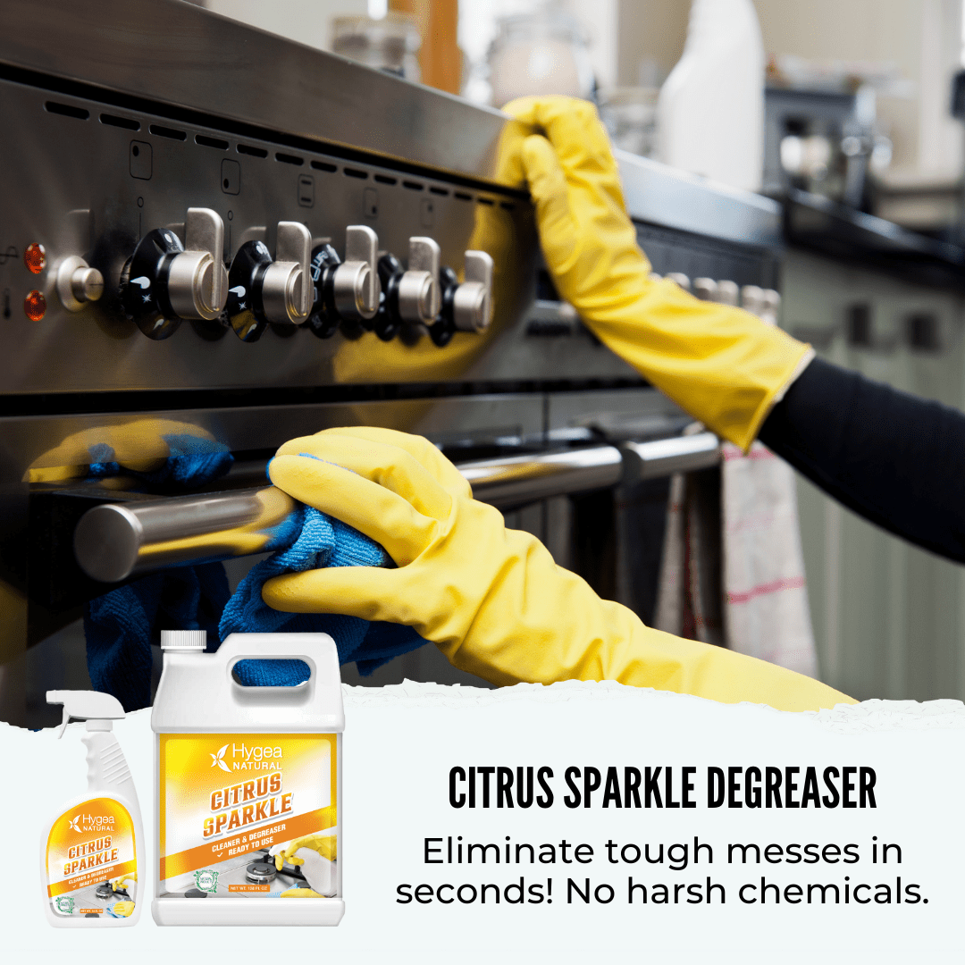Citrus Sparkle Chemical-Free Heavy Duty Degreaser & All Purpose Cleaner ...