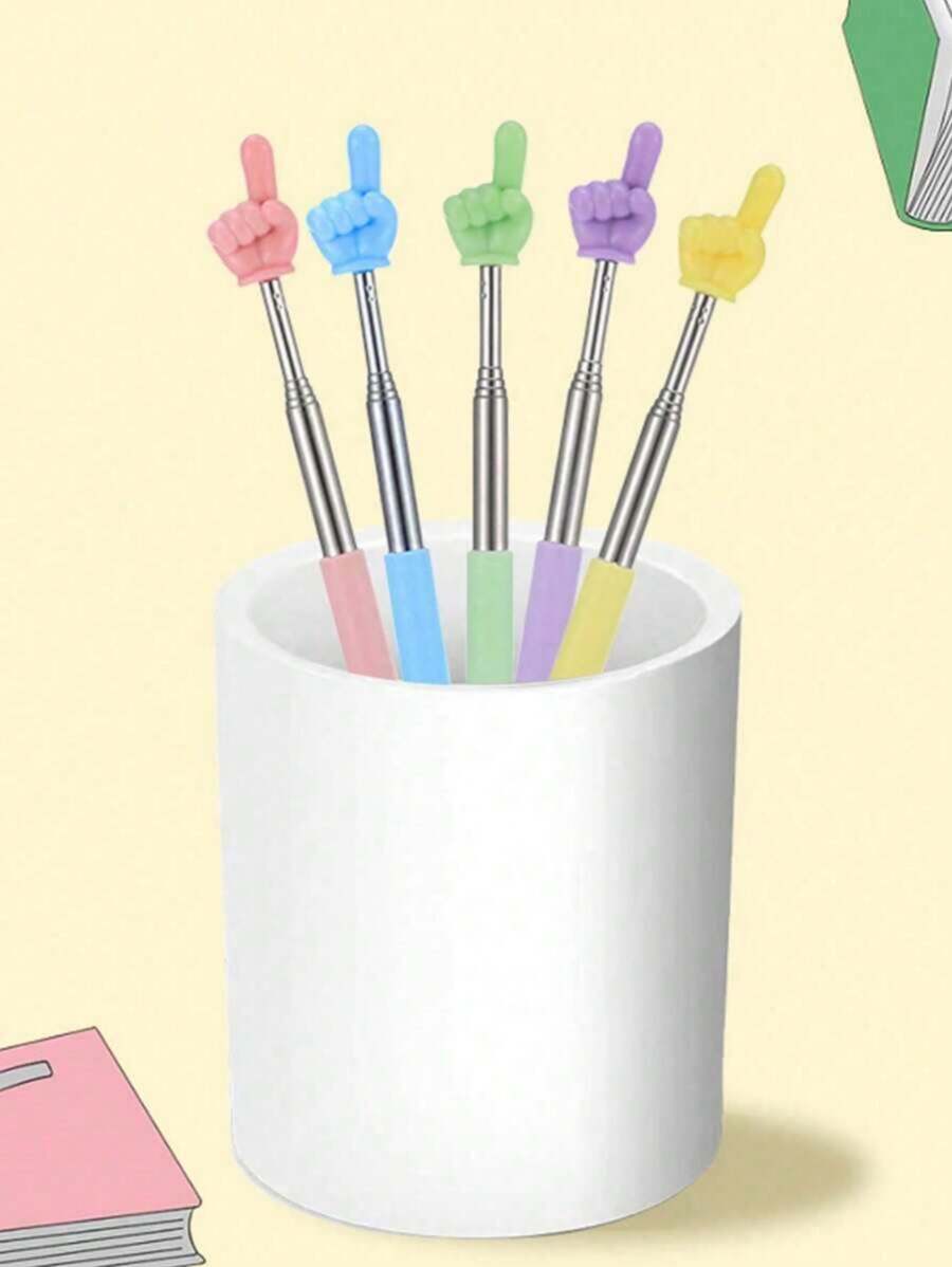 1pc Telescopic Reading Stick, Expandable Finger Reading Pointer ...