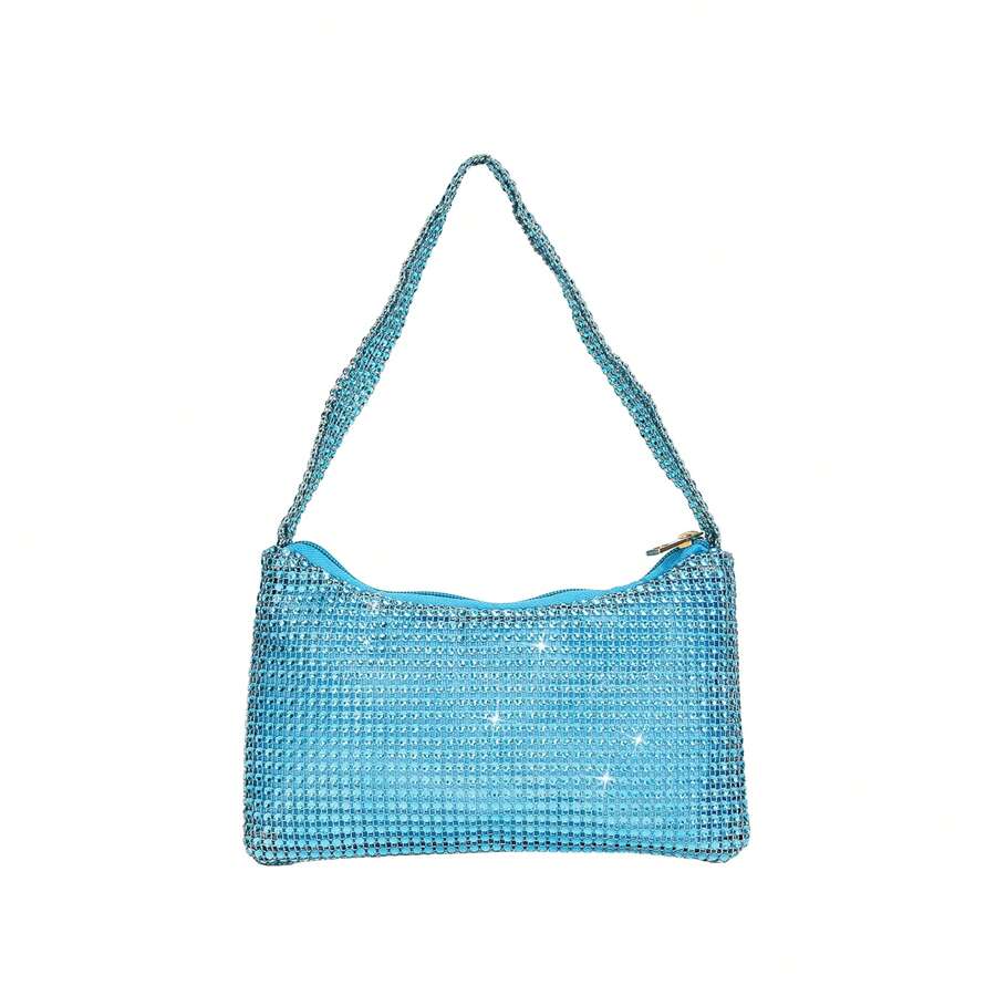 Rhinestone Evening Bag Bling Purse Underarm Bag Sparkly Diamond ...