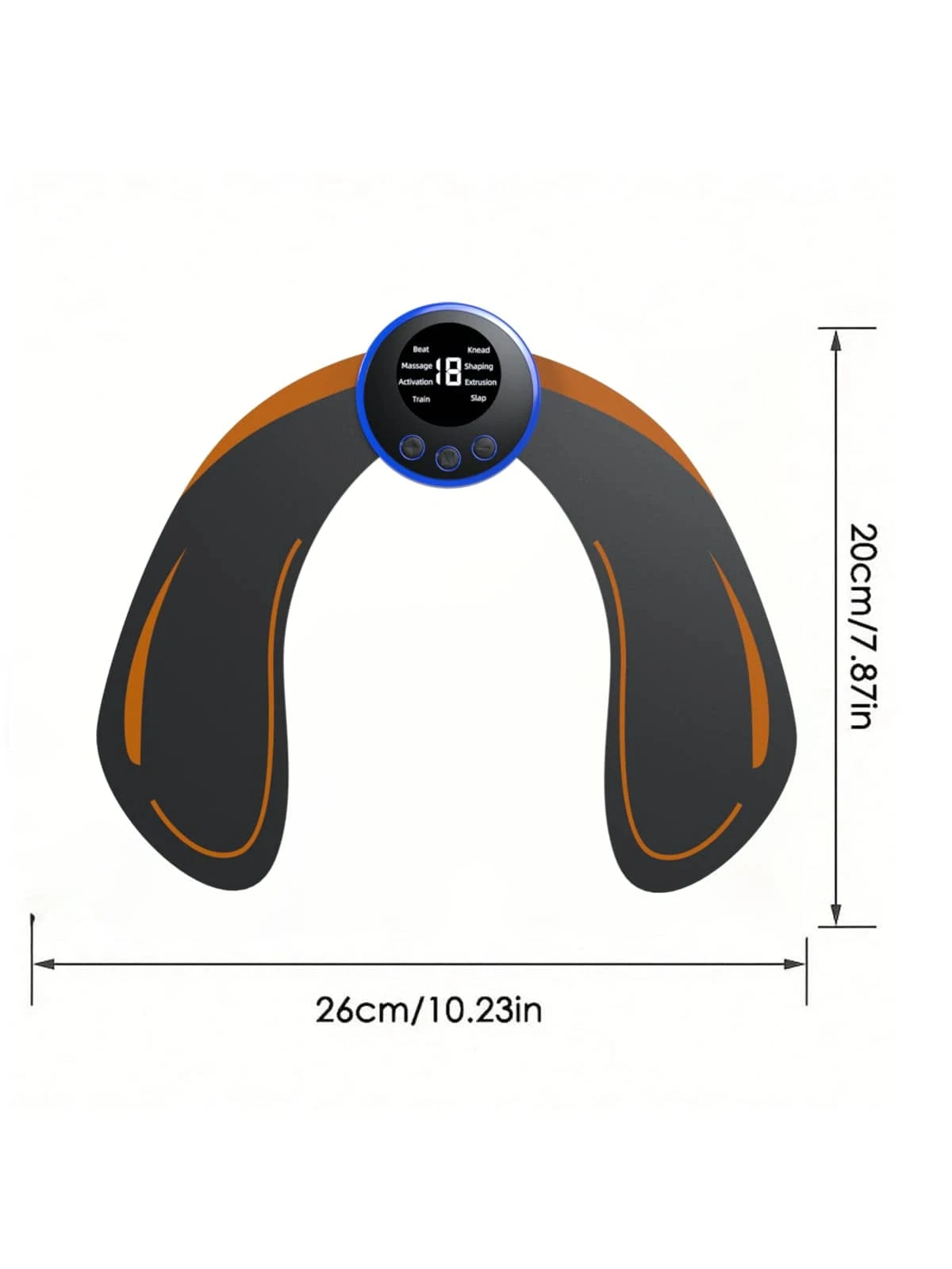 Electric EMS Muscle Stimulator RechargeableWhole Body Massage Relief ...