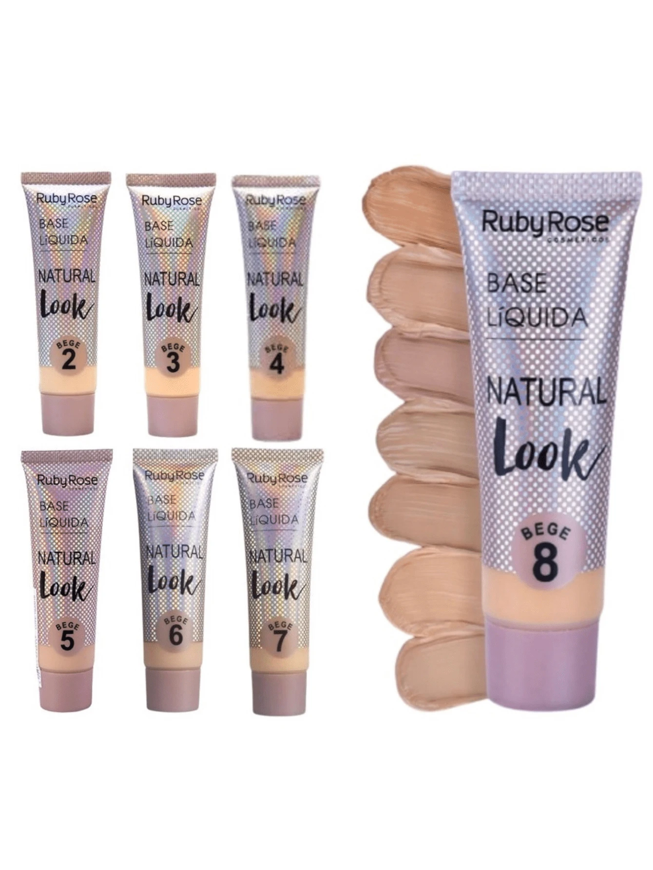 Base Ruby Rose + Pó Fenzza + Esponja! - Kit Pele Sequinha e Uniforme | SHEIN Brasil