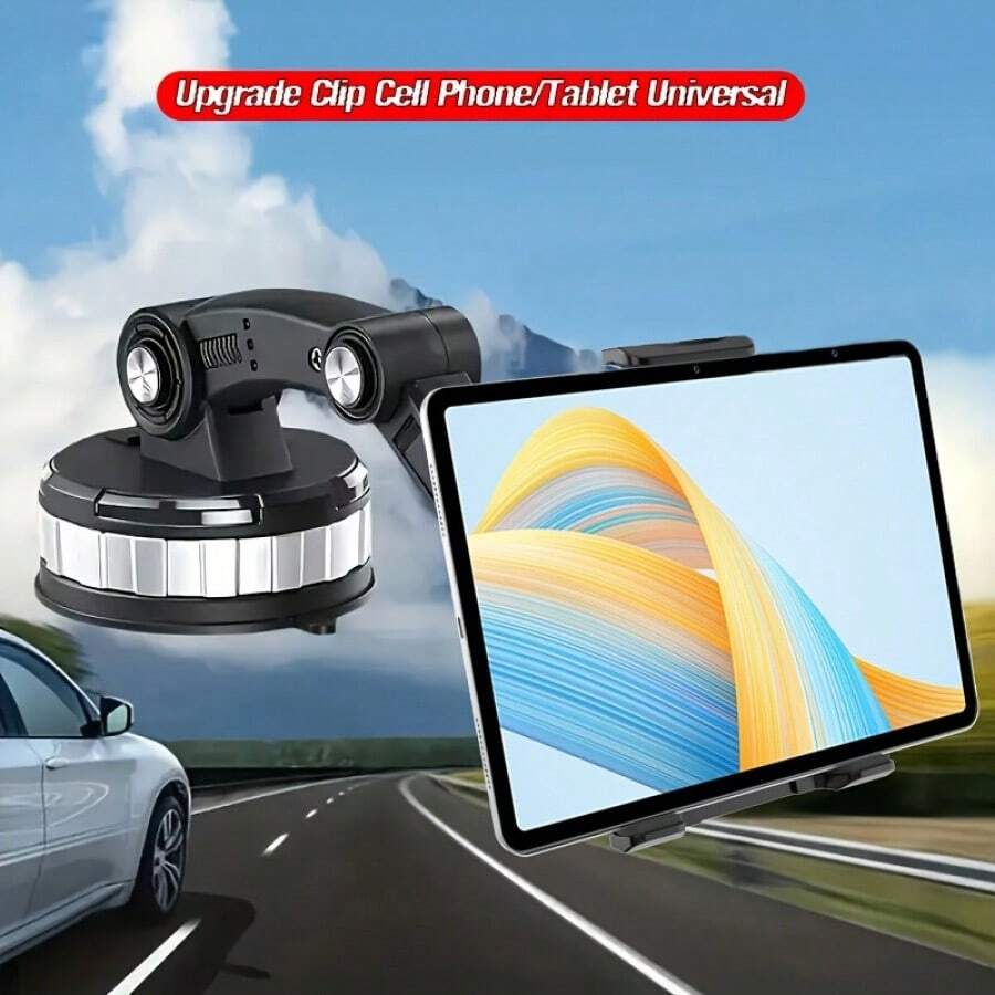 Universal Adjustable ABS Car Mount For Smartphones And Tablets With ...