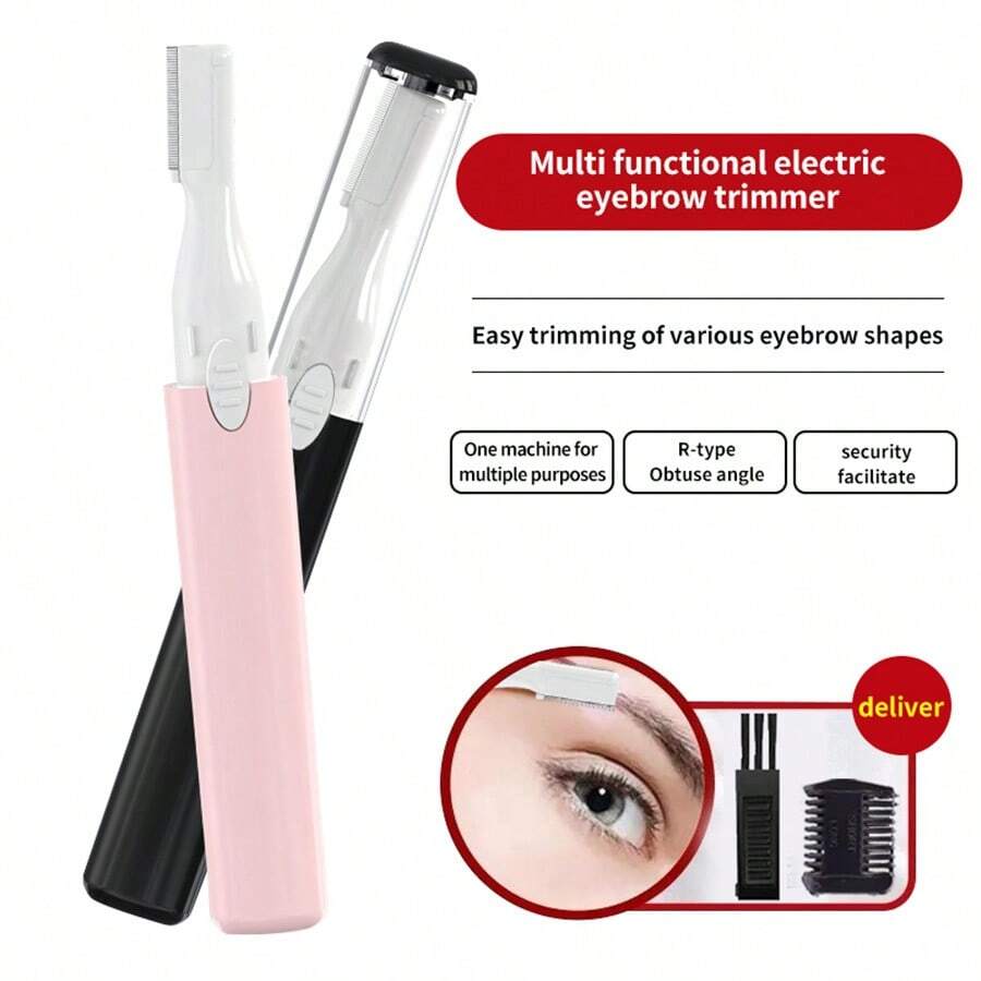 Electric Eyebrow Trimmer, Safe Design For Women, Beginner Friendly ...