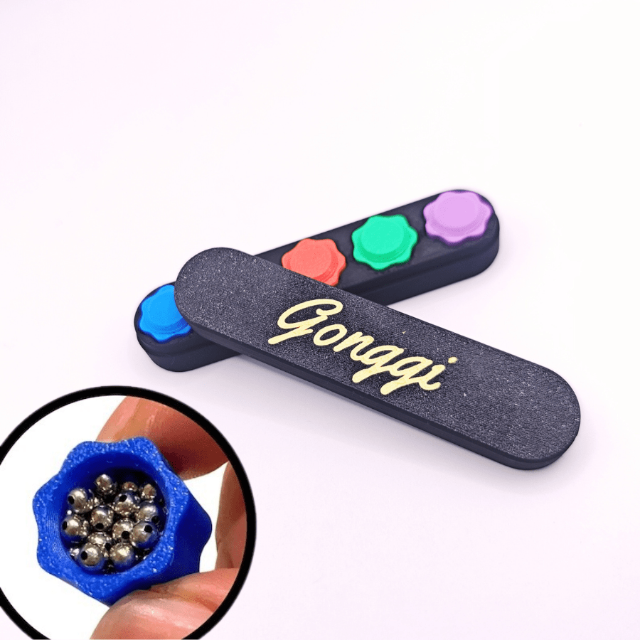 Gonggi Set - Traditional Korean Gonggi Jacks Game, Metal Ball Weighted ...