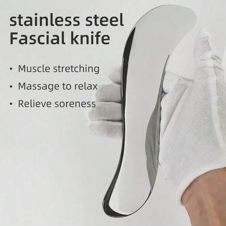 Stainless Steel Muscle Scraper Tool, Myofascial Release Tool For Back ...