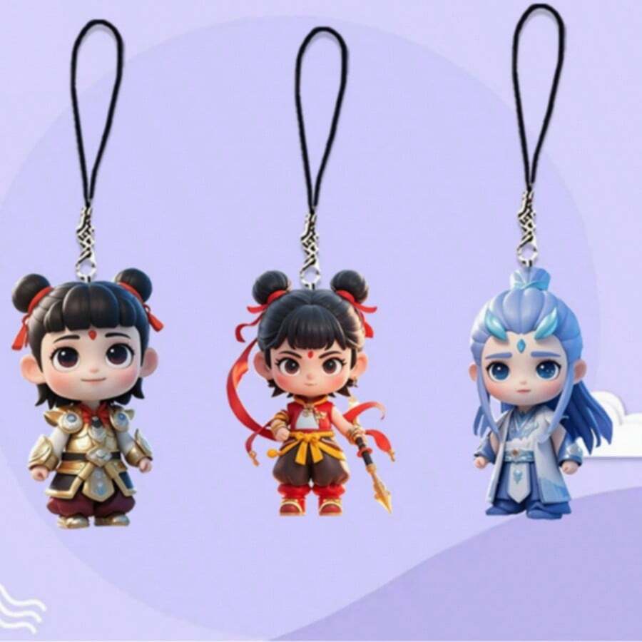 Nezha 2 Magic Boy Cartoon Animation Highly Attractive Mobile Phone ...