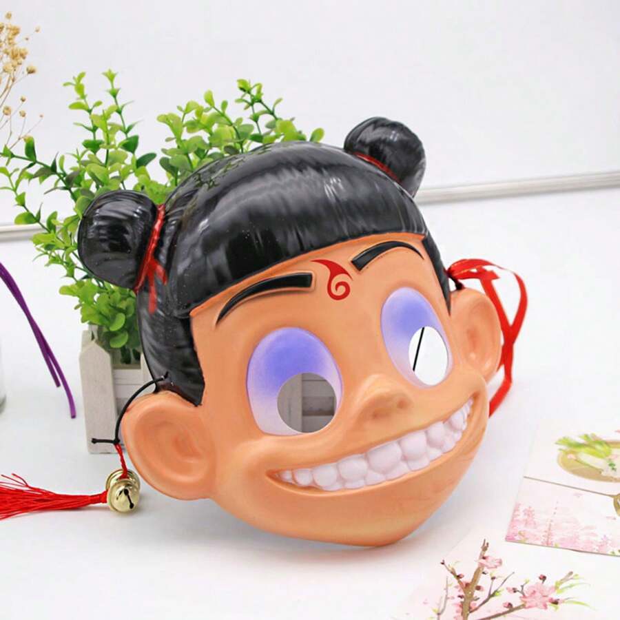 Nezha Ao Bing Cosplay Mask Nezha Demon T Reincarnation Nezha Toy ...
