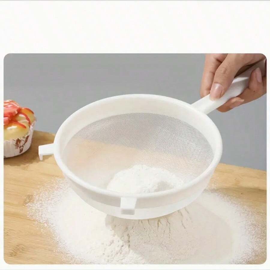 Kitchen Craft Plastic Fine Mesh Strainer For Flour, Soy Milk, Juice ...