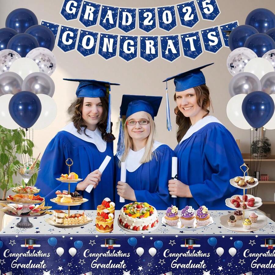 Class Of 2025 Decorations Class Of 2025, Blue 2025, Congrats Grad 2025 ...