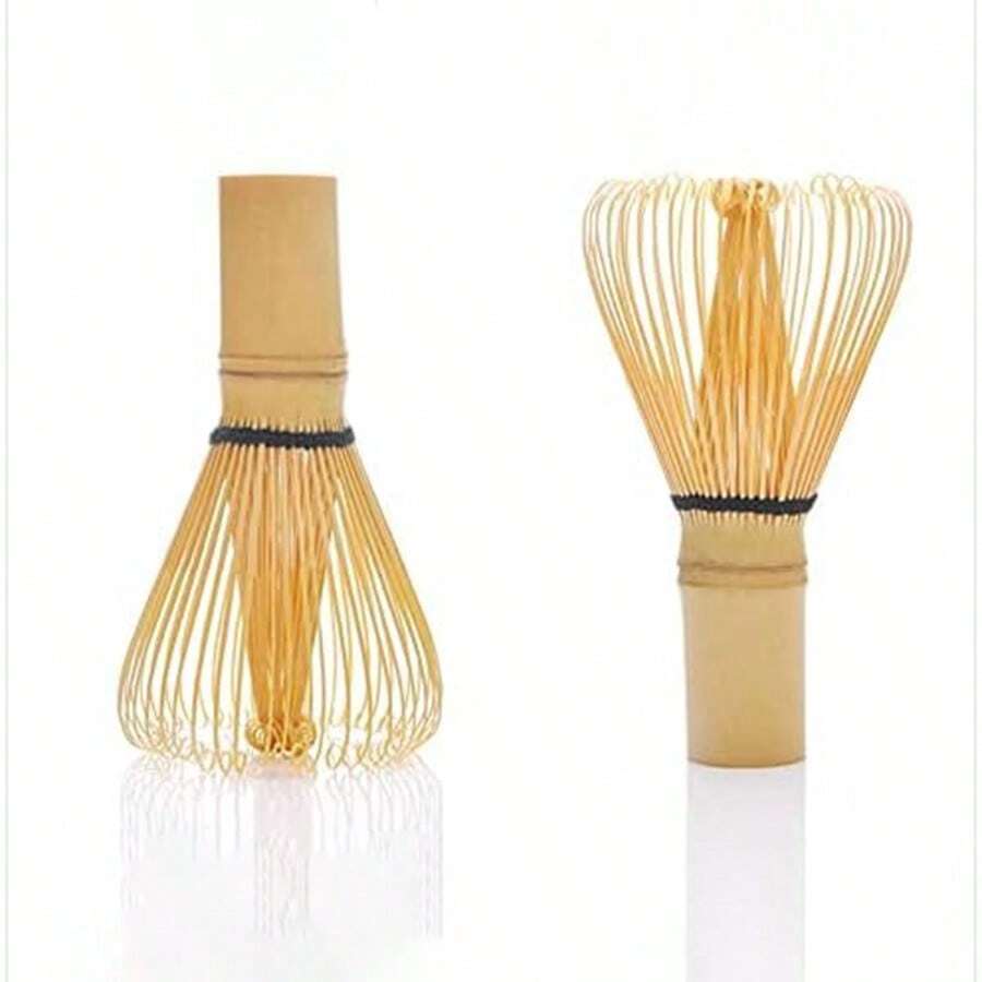 Natural Bamboo Tea Whisk Chasen Preparing Matcha Powder Brush Tool ...