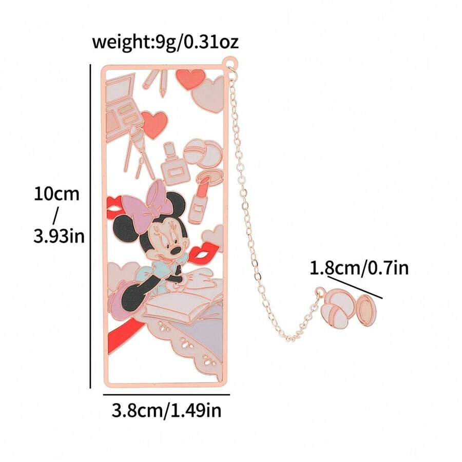 Disney 1pc, Disney Mickey Minnie Bookmark, Cartoon Metal Learning ...