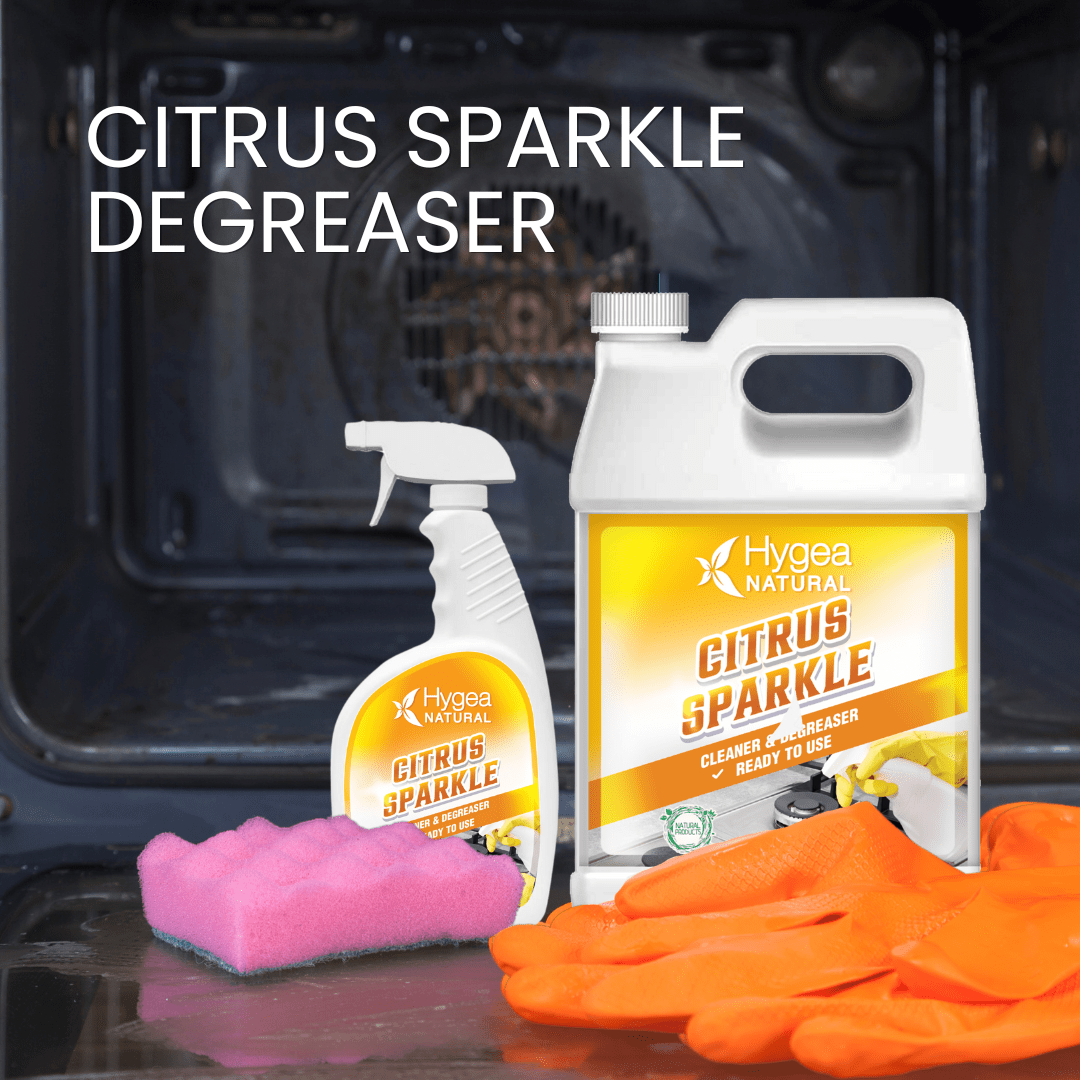 Citrus Sparkle Chemical-Free Heavy Duty Degreaser & All Purpose Cleaner ...