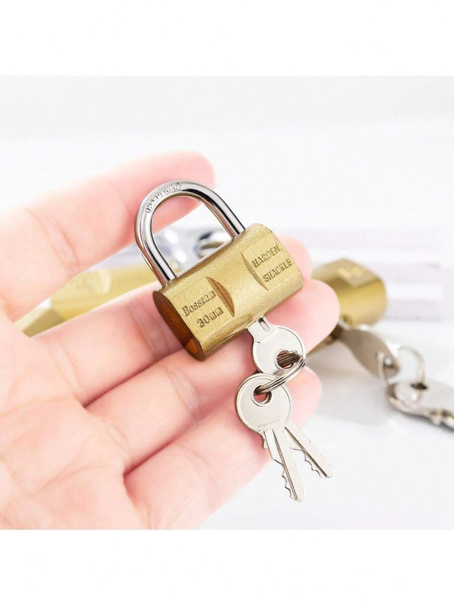 Heavy Duty Metal Lock, Security Lock, Anti-Theft Hammer-Resistant Keyed ...