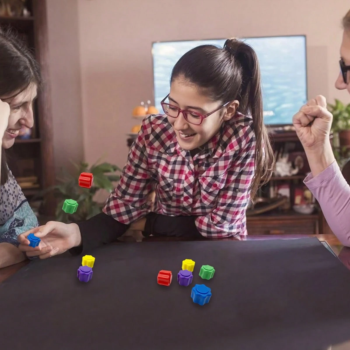 Gonggi Game Set Korean Folk Game Set, Stone Catching Game Double-Sided ...