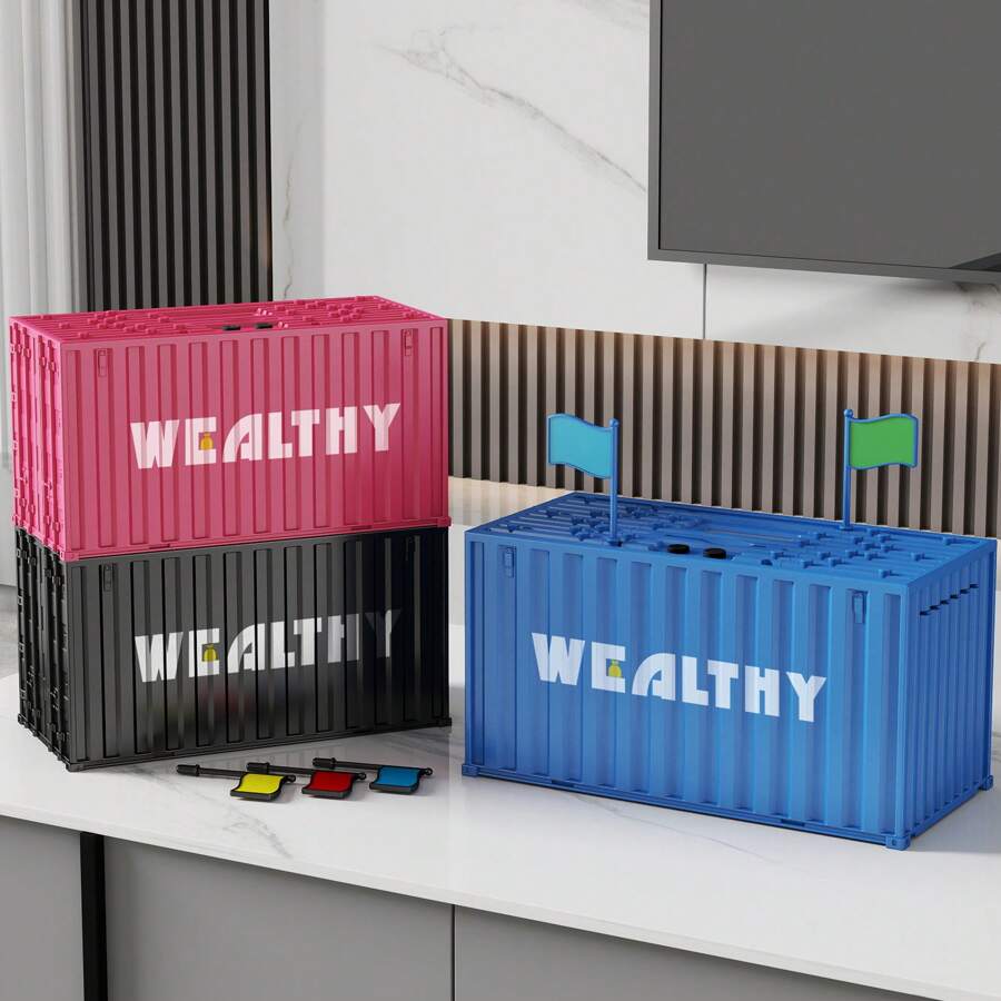 Large Digital Counting Piggy Bank, Automatic Counting Coin Bank For U.S ...