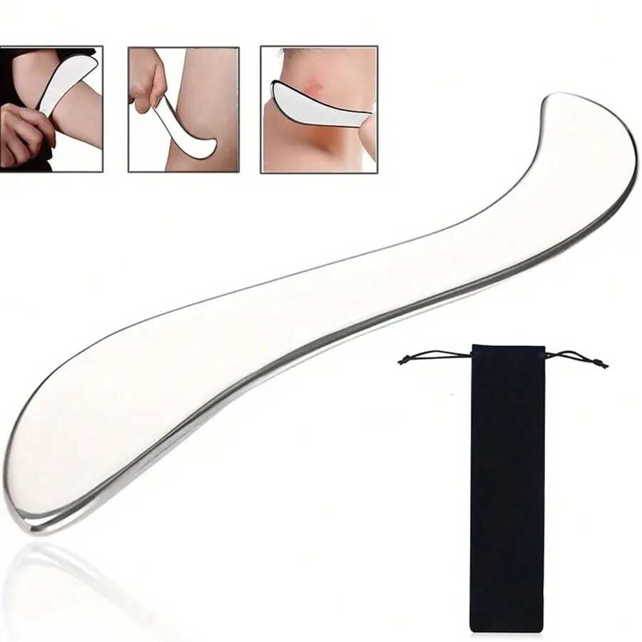 Stainless Steel Muscle Scraper Tool, Myofascial Release Tool For Back ...