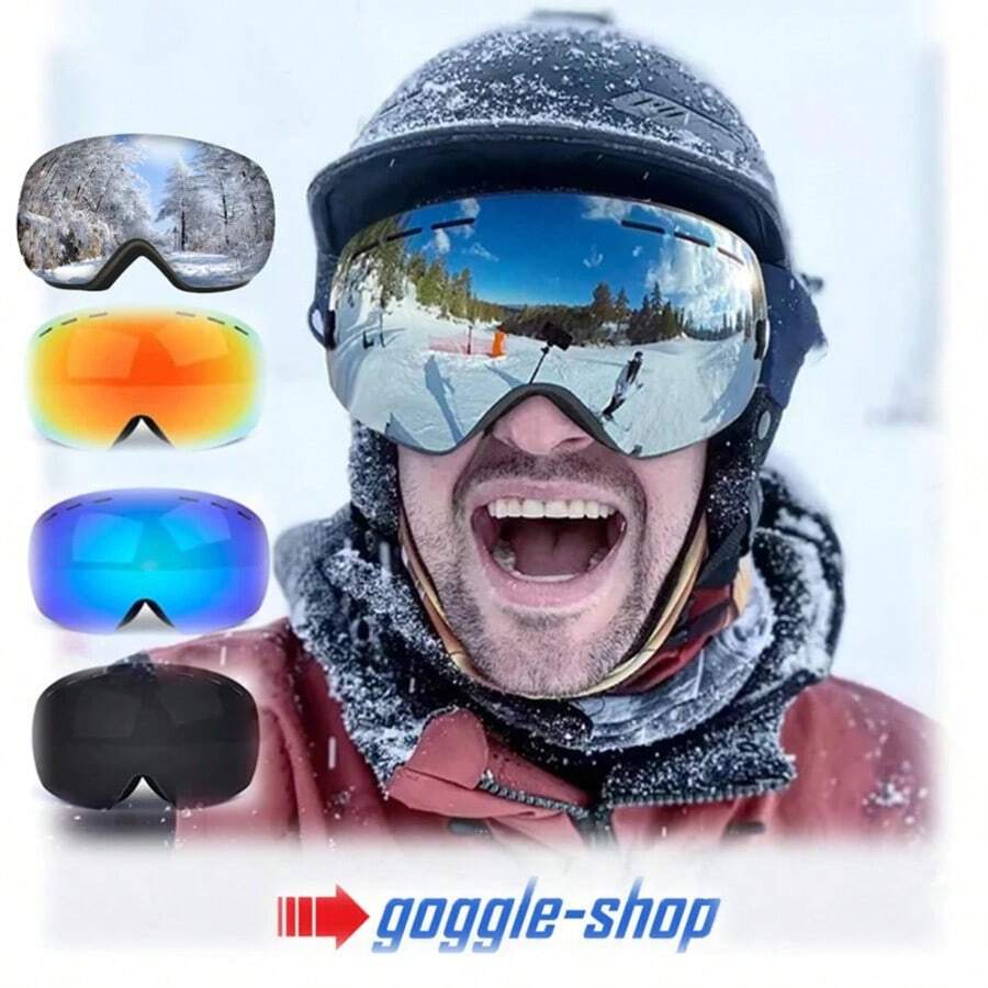 Ski Goggles Snowboard Goggles Men Snowboard Skiing Glasses Women ...