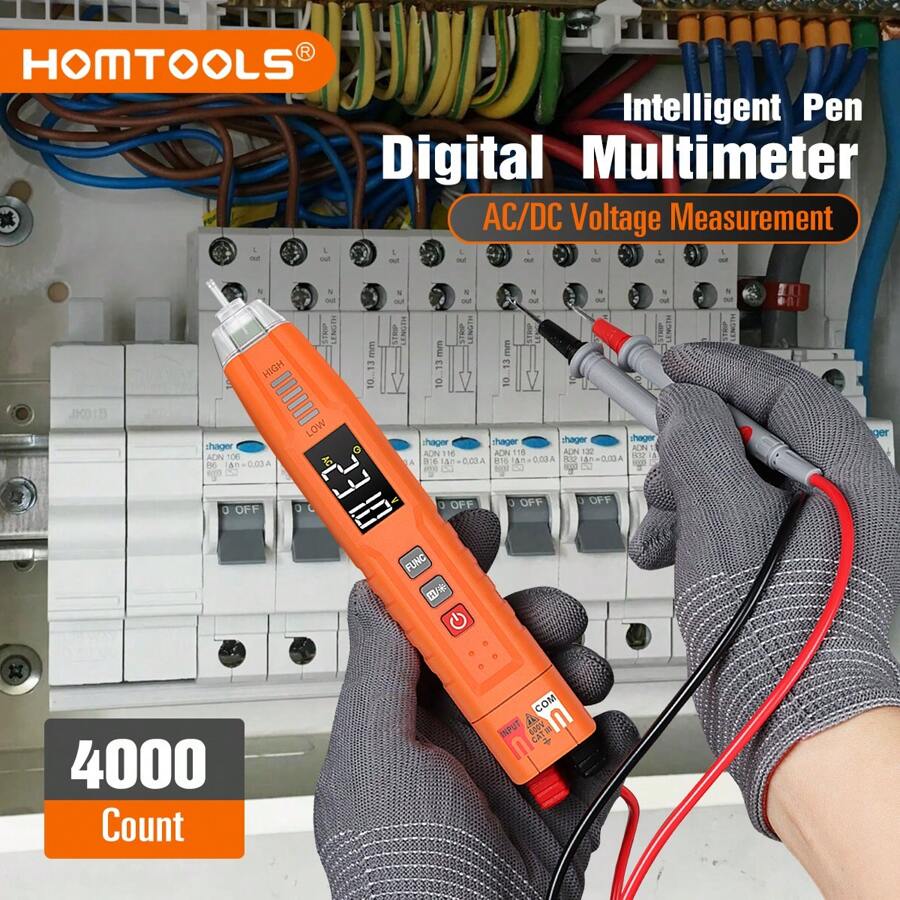 HM95 Intelligent Pen Digital Multimeter, Voltage Measurement, NCV Non ...
