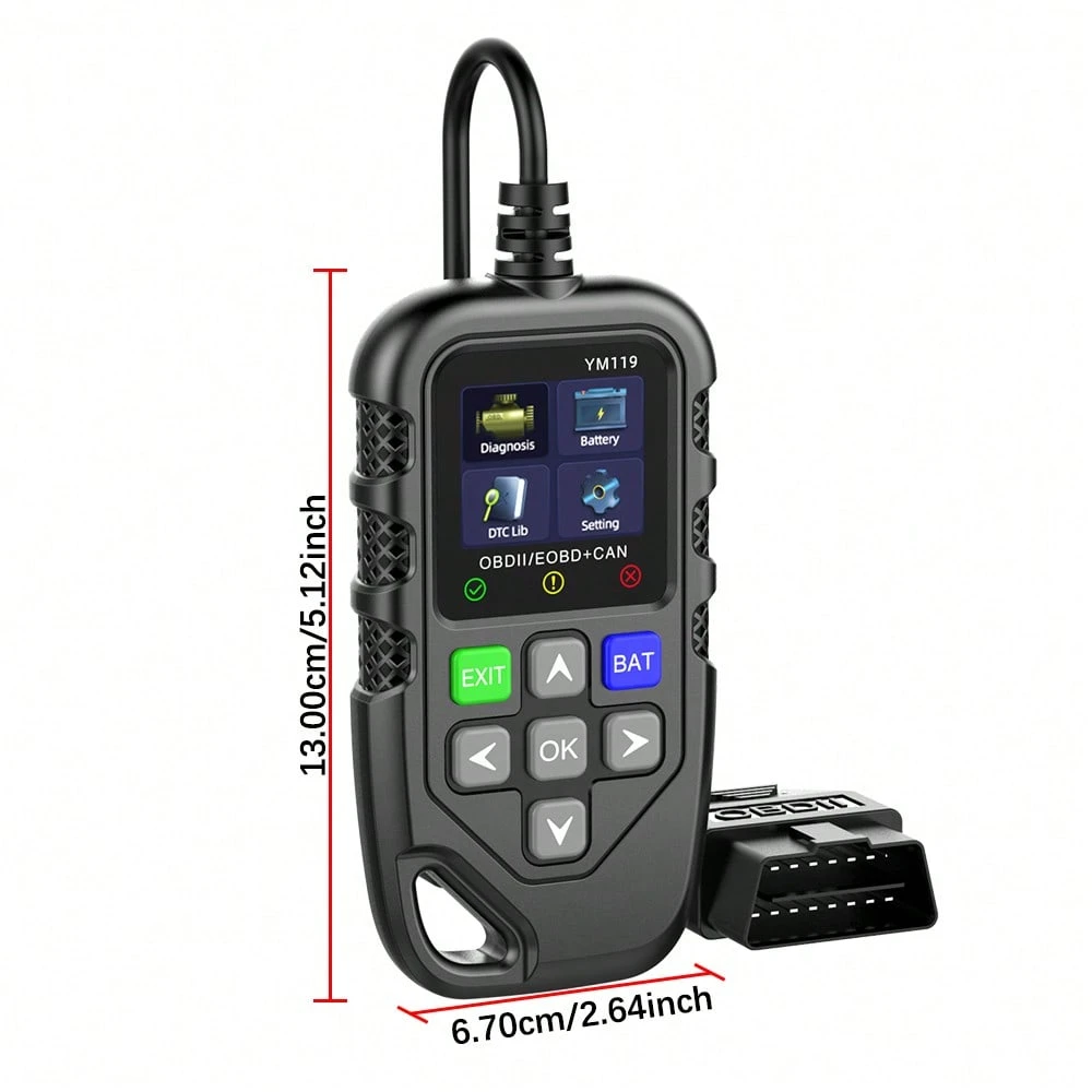 Lector de códigos OBD2 Herramienta de diagnóstico de automóviles ...