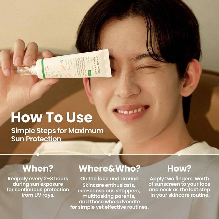 Protector solar físico FPS 50, protector solar oxidativo de amplio espectro y humectante facial ...