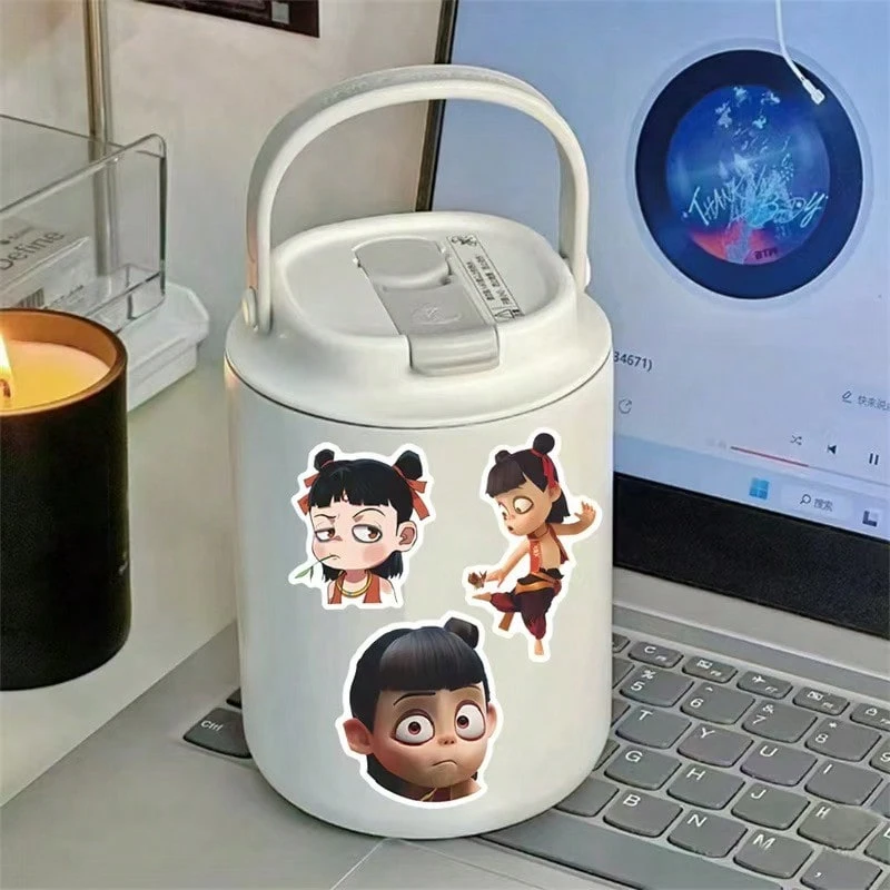 50pcs New 2025 Ne Zha 2: The Rebirth Of The Sea Monster Movie Themed ...