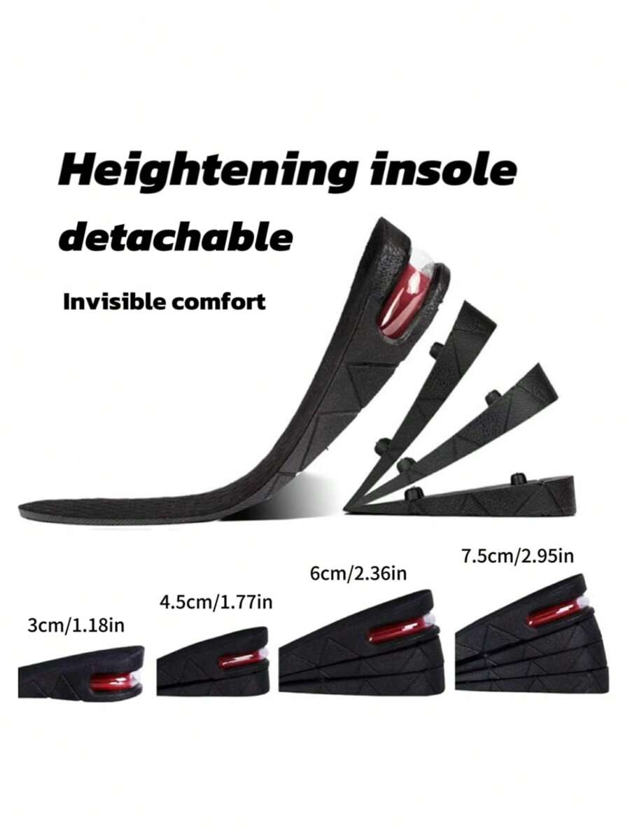 Adjustable Shock-Absorbing Unisex Shoe Insoles, Removable Multi-Layer ...
