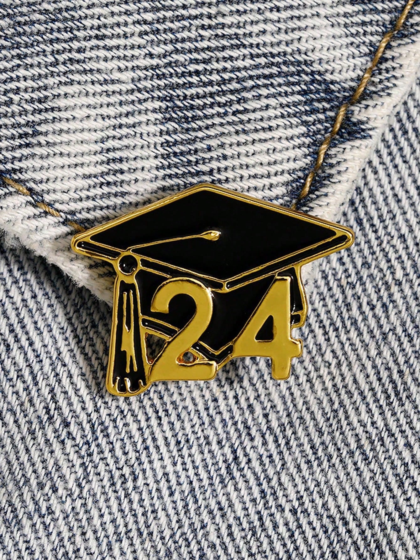 2025 Graduation Season Exam Doctoral Hat Breast Pin Graduation High ...