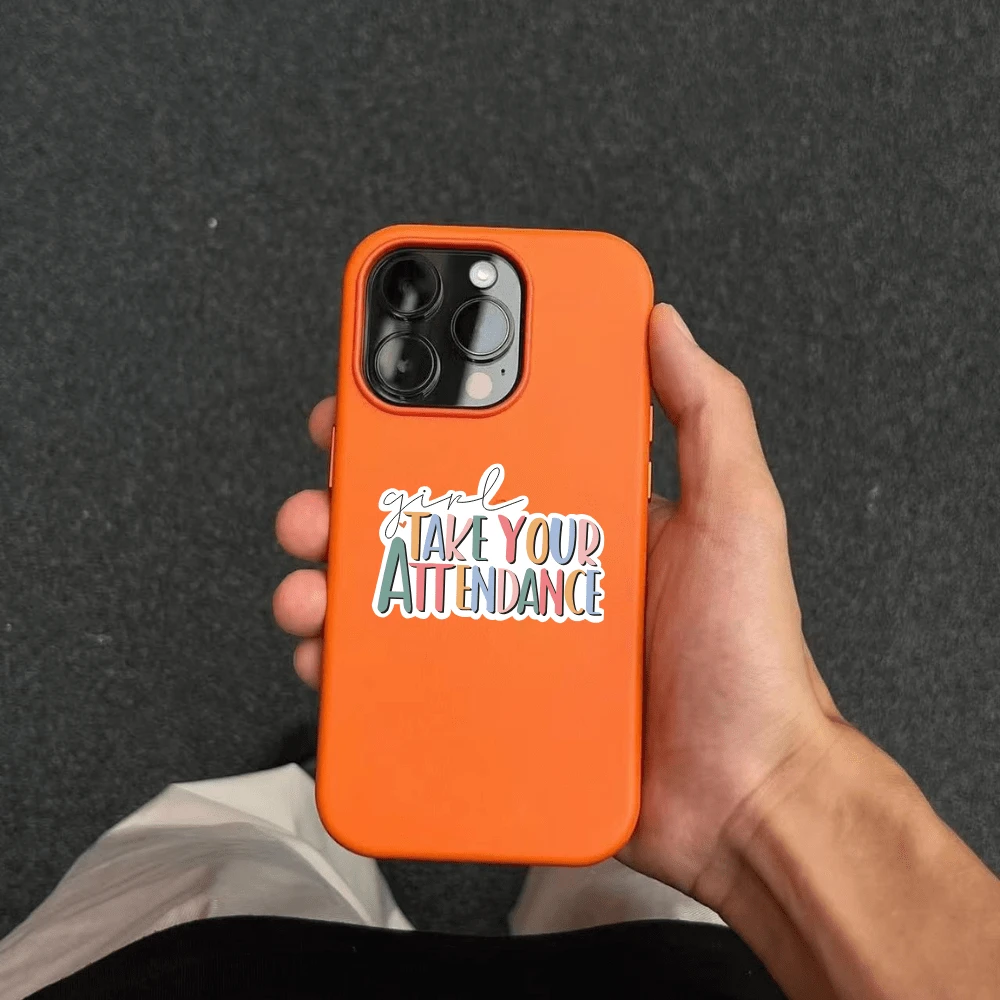 Girl Take Your Attendance Sticker Funny Teaching Teacher Sticker School ...