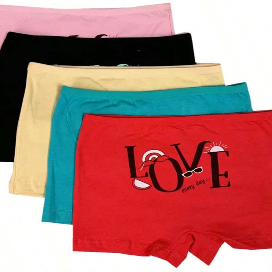 Women's Boyshort Panties Comfortable Cotton Underwear, Bikini Boyshort ...