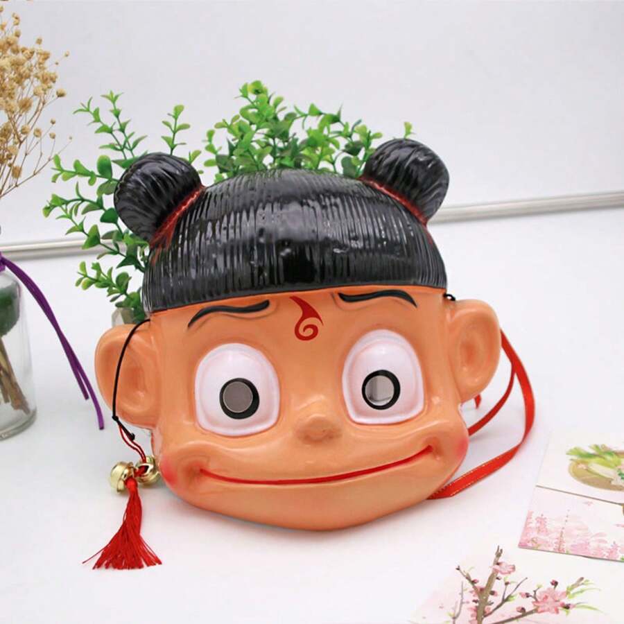 Nezha Ao Bing Cosplay Mask Nezha Demon T Reincarnation Nezha Toy ...