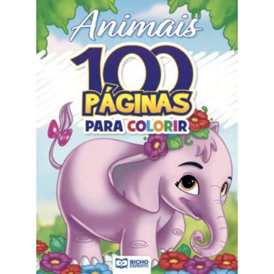 BICHO ESPERTO 100 Páginas para Colorir: Animais | SHEIN Brasil