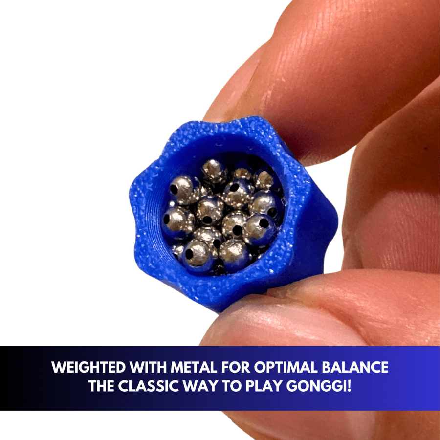 Gonggi Set - Traditional Korean Gonggi Jacks Game, Metal Ball Weighted ...