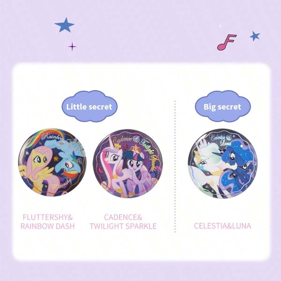 Miniso MINISO My Little Pony Supernova Resin Blind Box Pins (Random ...