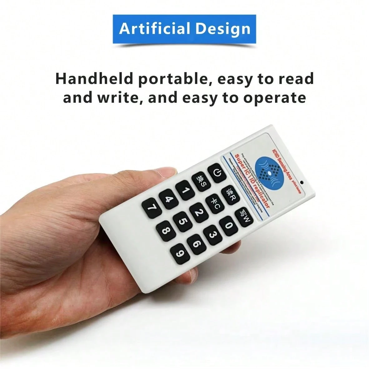 Handheld RFID Duplicator NFC Reader Access Control 125Khz T5577 Writer ...