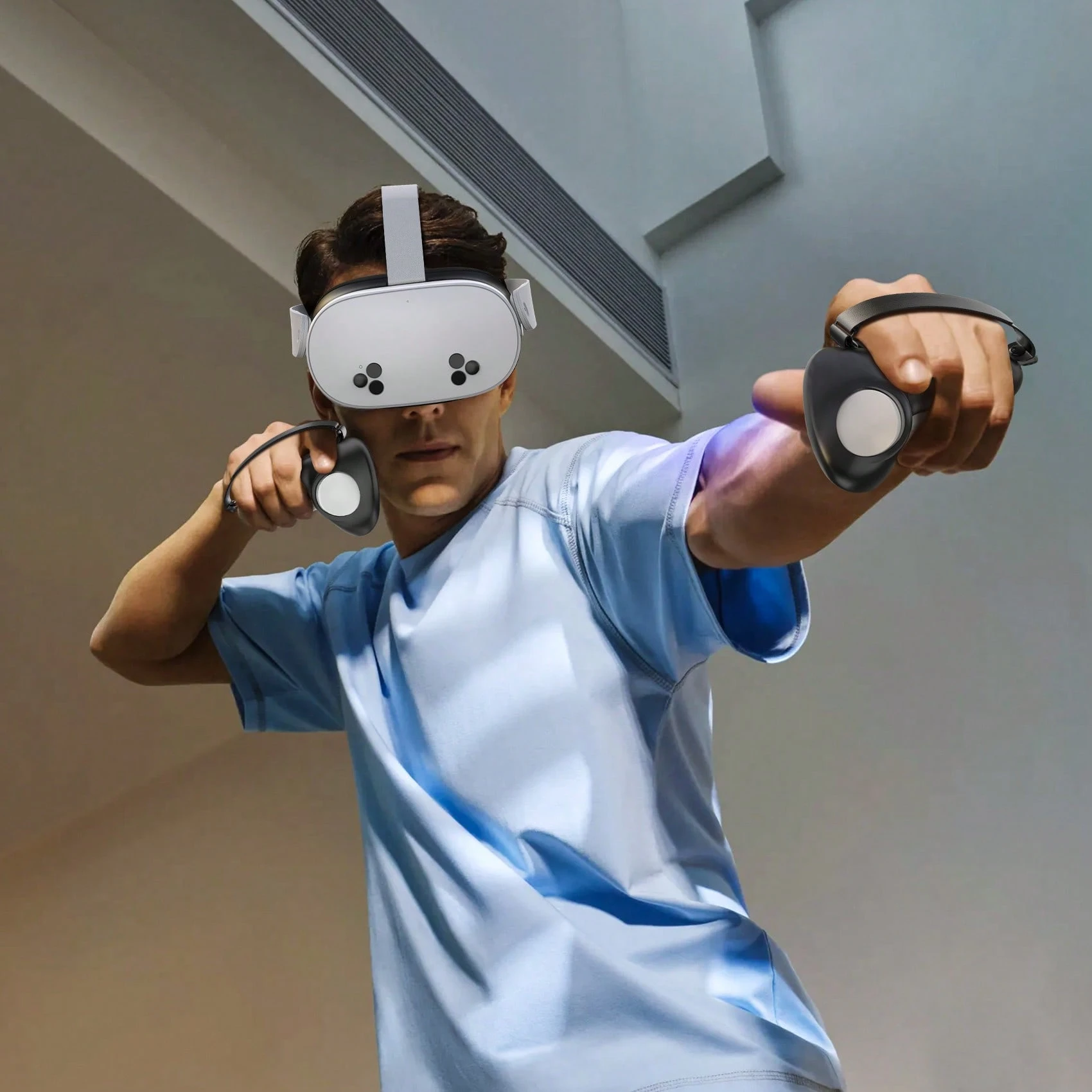 Silicone Cover Set For Meta Quest 3S, Protective Soft For Quest 3 ...