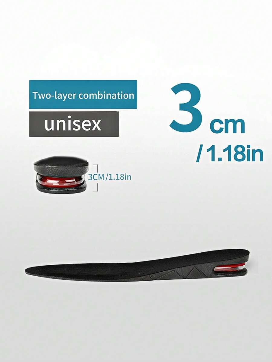 Adjustable Shock-Absorbing Unisex Shoe Insoles, Removable Multi-Layer ...