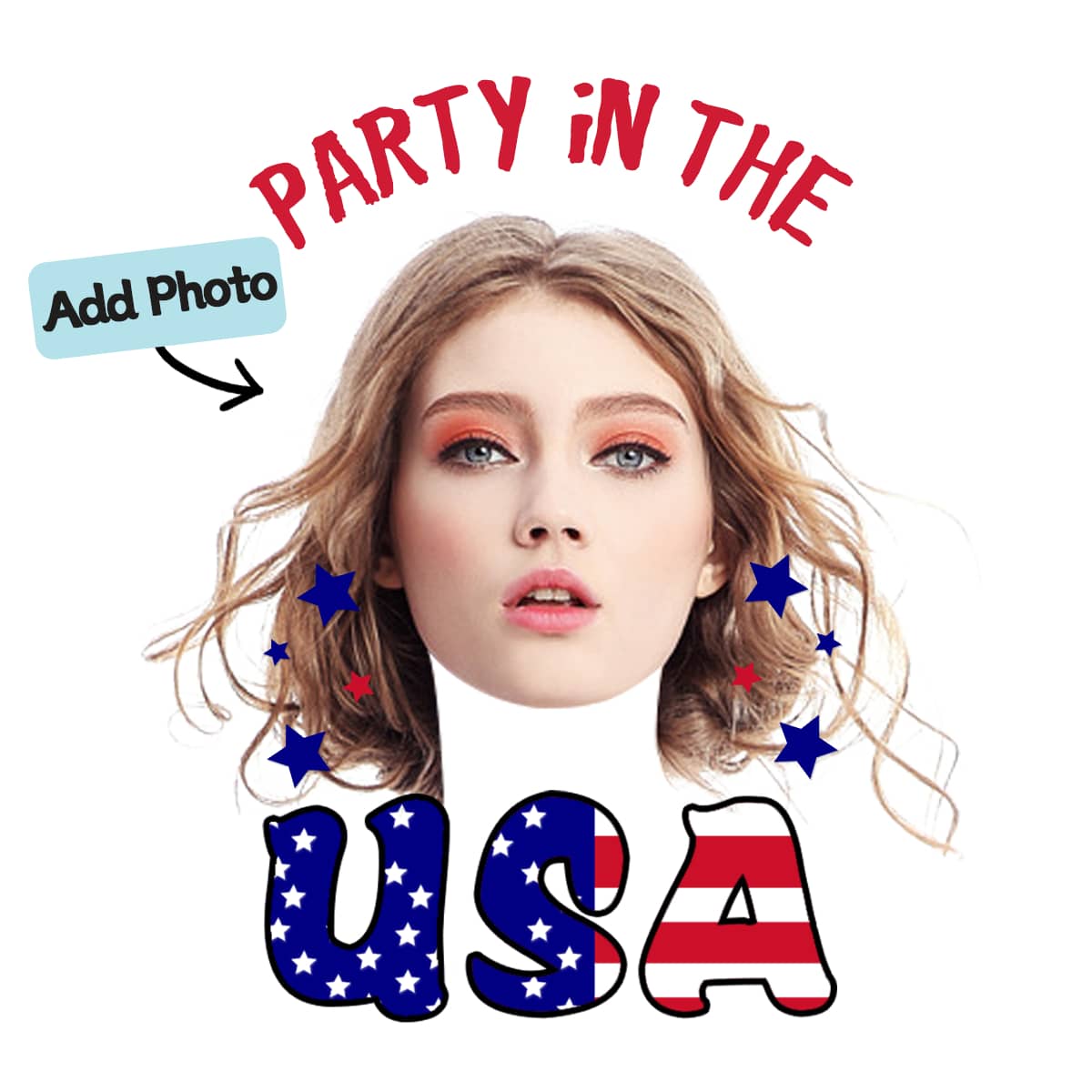 4th Of July Custom Tattoos - Party In The USA - Temporary Tattoos Fake Tattoos Usa Birthday ...