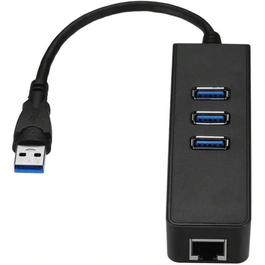 Sanoxy USB 3.0 Gigabit 1000Mbps Ethernet LAN RJ45 Network Adapter 3 Ports HUB | aktuelle Trends ...