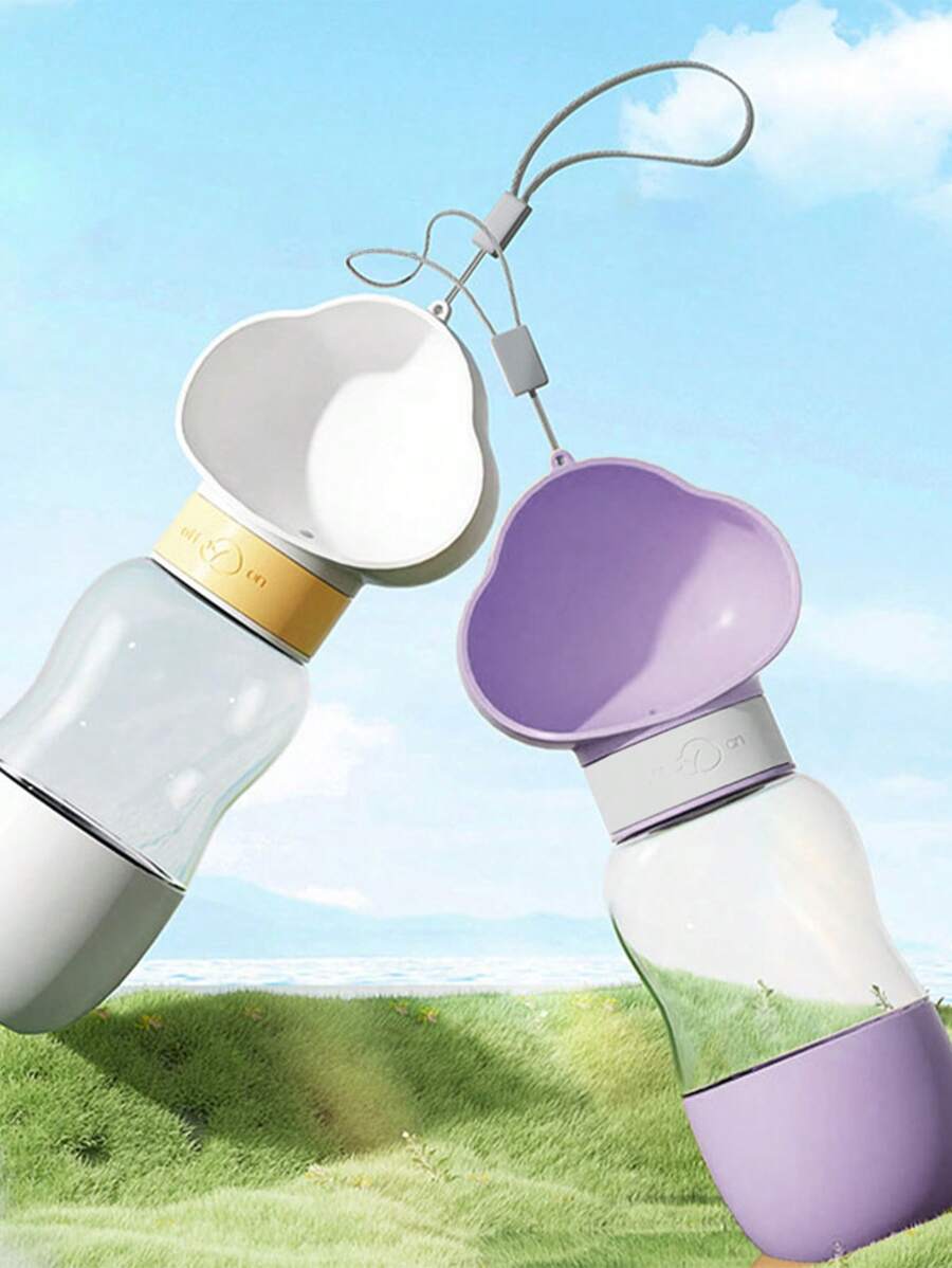 1 Pc Pet Water Cup For Going Out, Portable Travel Cup, Water Bottle For ...