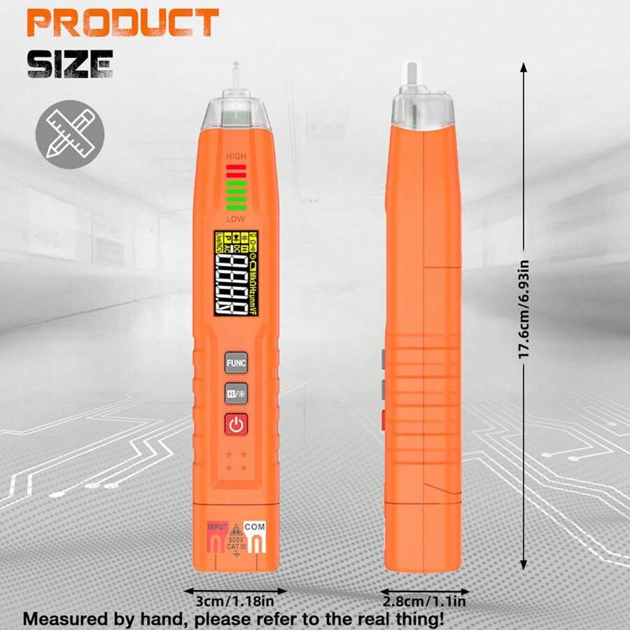 HM95 Intelligent Pen Digital Multimeter, Voltage Measurement, NCV Non ...