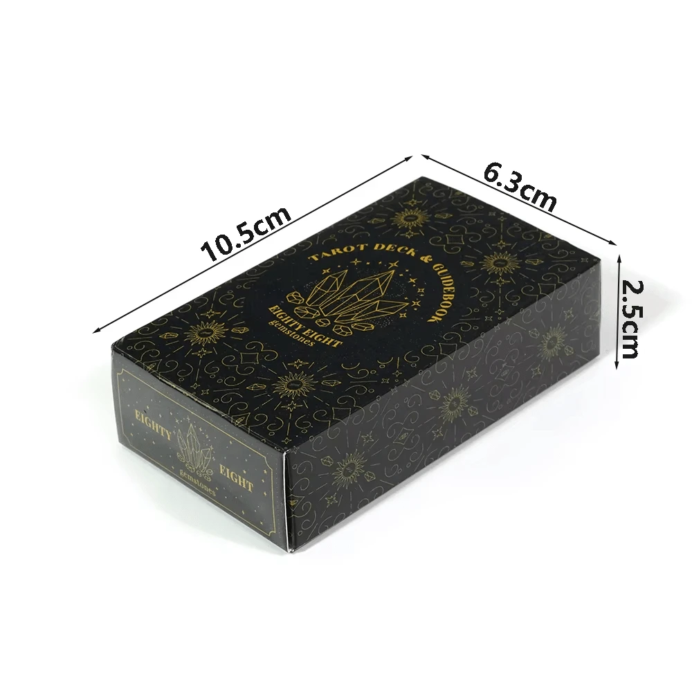 Eighty Eight Miracles Mystical Black Tarot Cards For Beginner Tarot ...