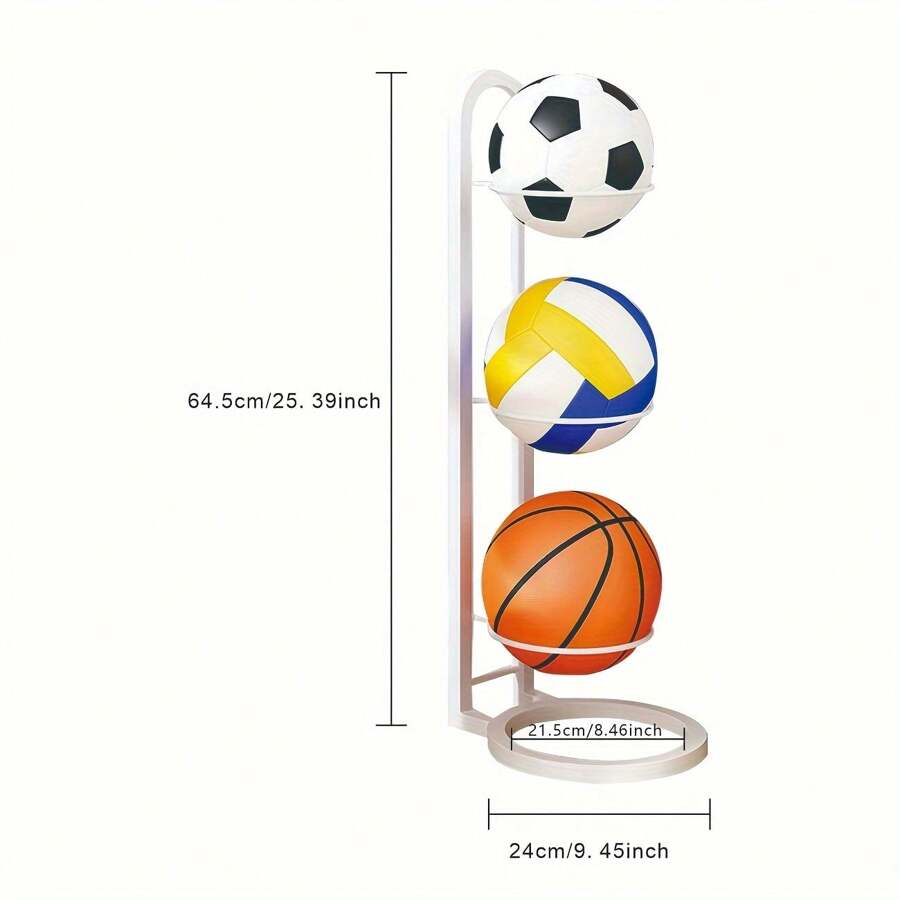 [Basketball Display Stand] Portable Basketball Display Stand - Ball ...