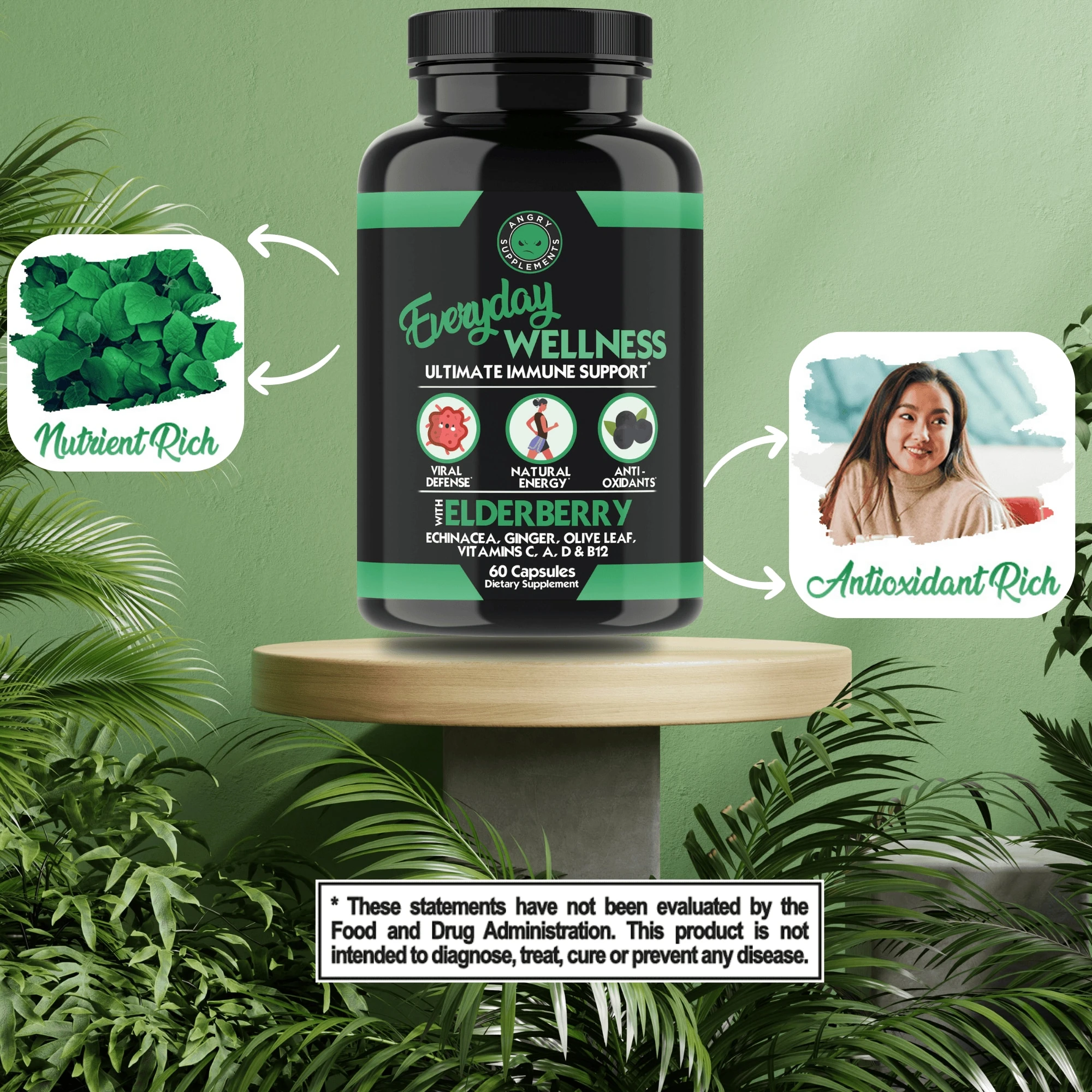 Angry Supplements Angry Supplements Everyday Wellness Ultimate Immunity ...