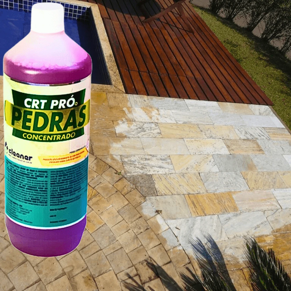 Stone Cleaner Heavy Duty Cleaning Removes Dirt From Concrete And Rustic ...