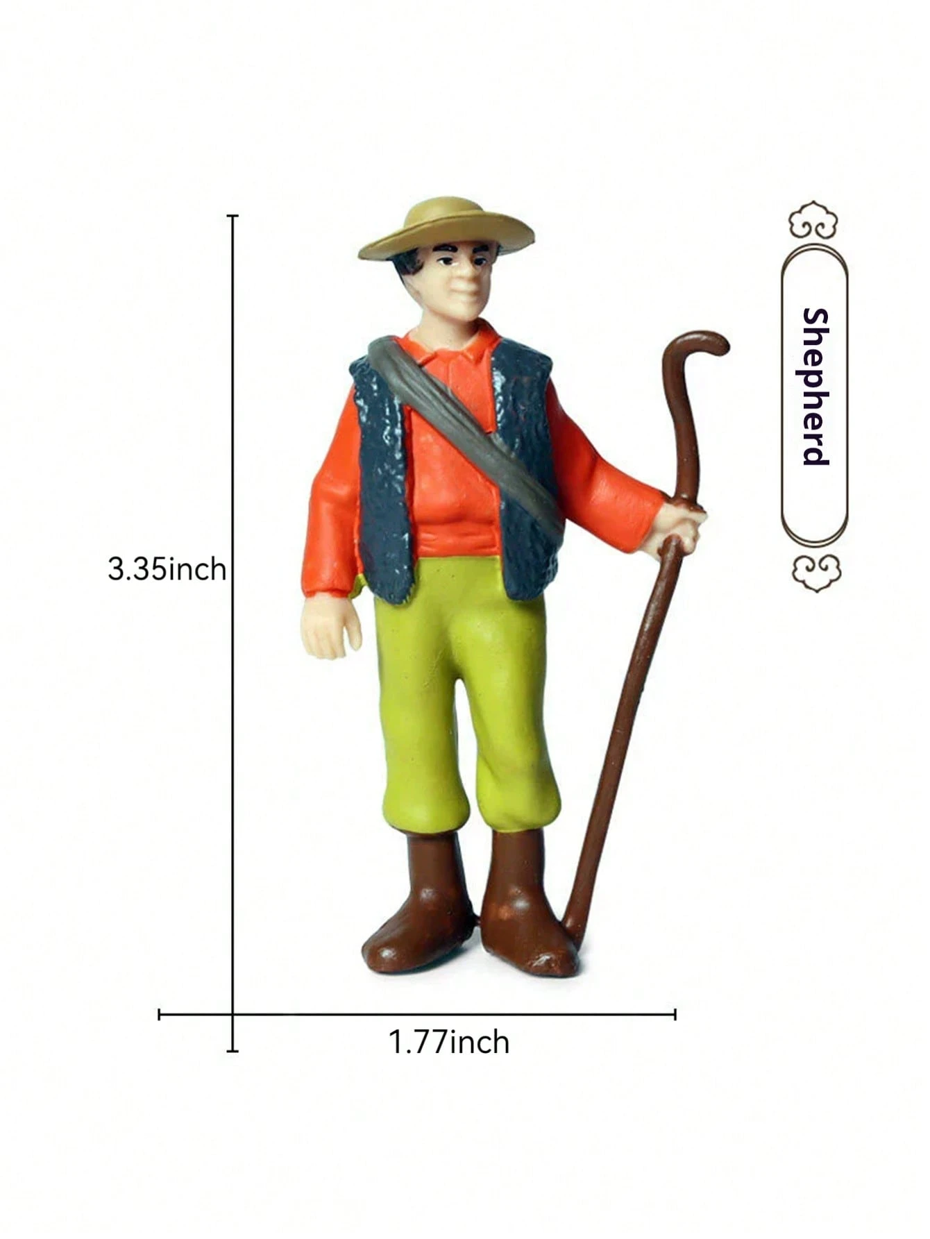 New Farmer People Model Simulation Farm Staff Feeder Action Figures Pig ...